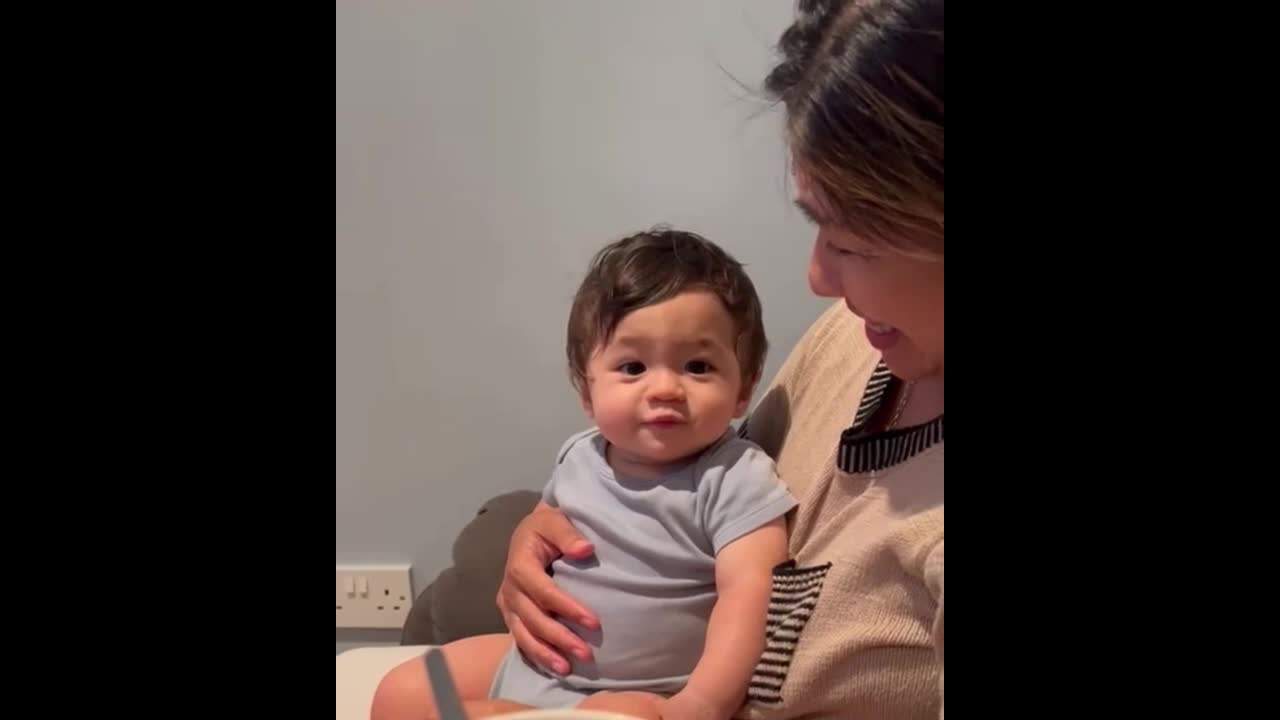 Toddler’s adorable cake reaction in Arklow, Wicklow