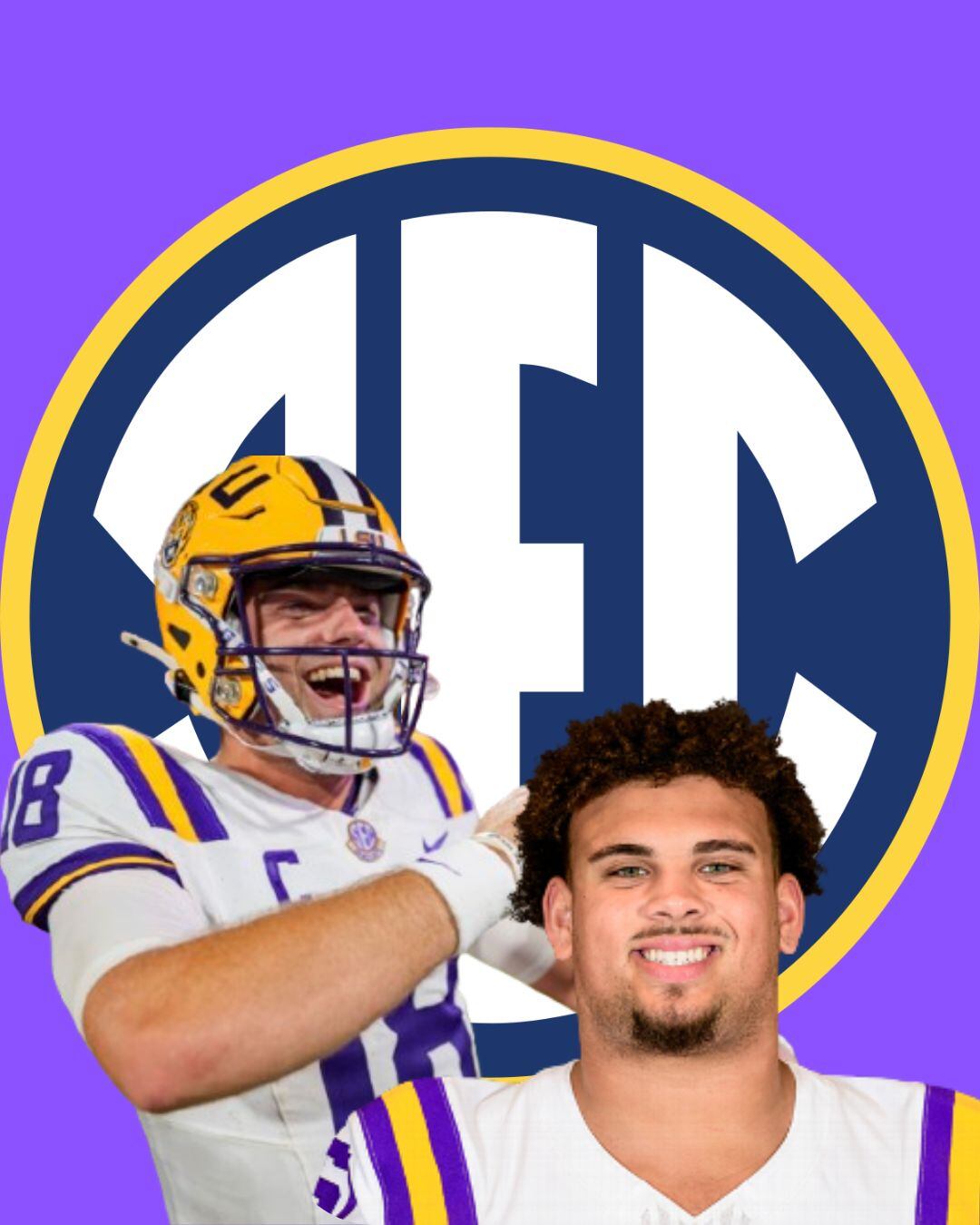 LSU’s Nussmeier, Moore earn SEC Players of the Week honors for Week 1