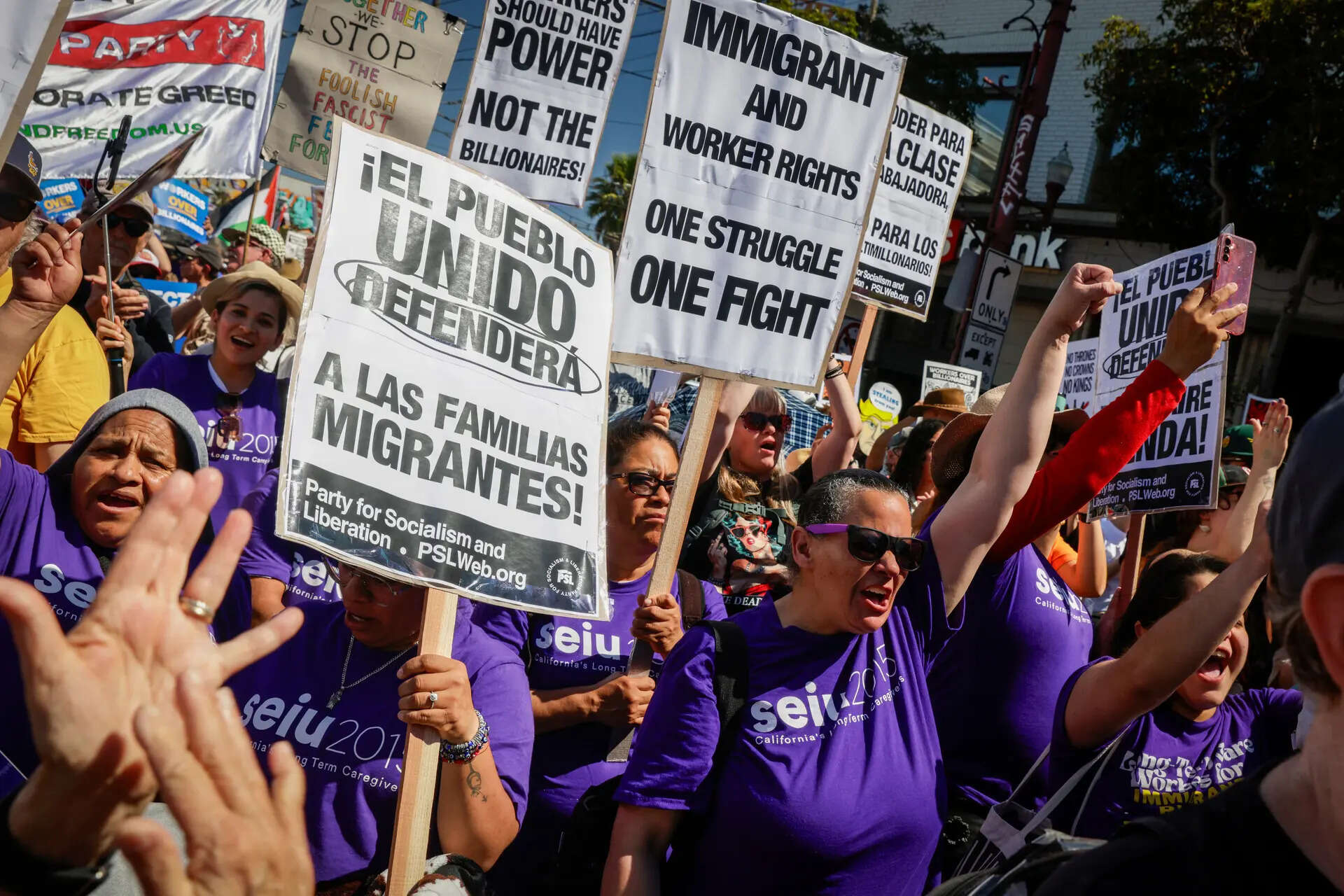 President Trump's policies spark protests in multiple US cities on ...