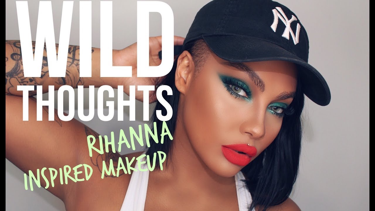 Wild thoughts inspired makeup tutorial