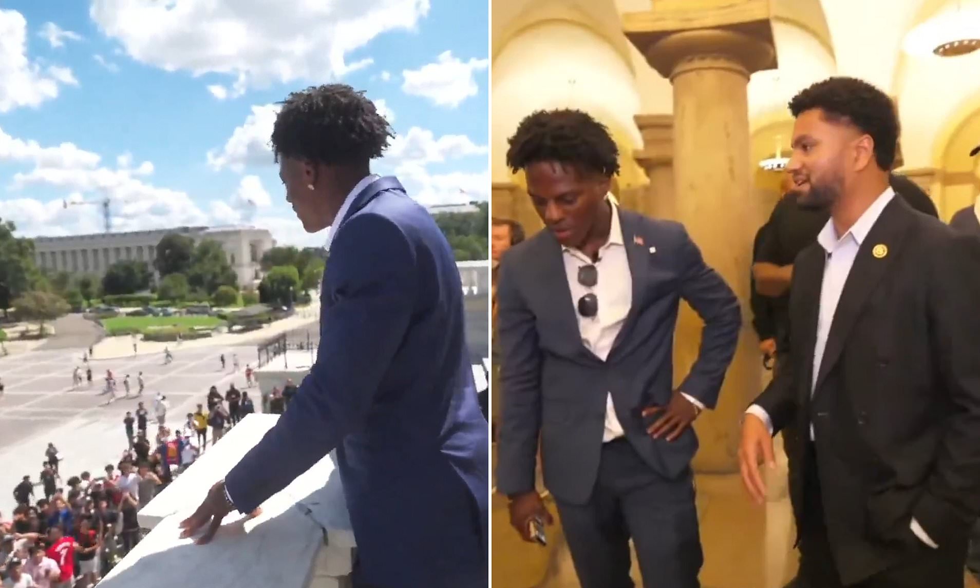 YouTube megastar iShowSpeed's Capitol tour with Democrat turns into ...