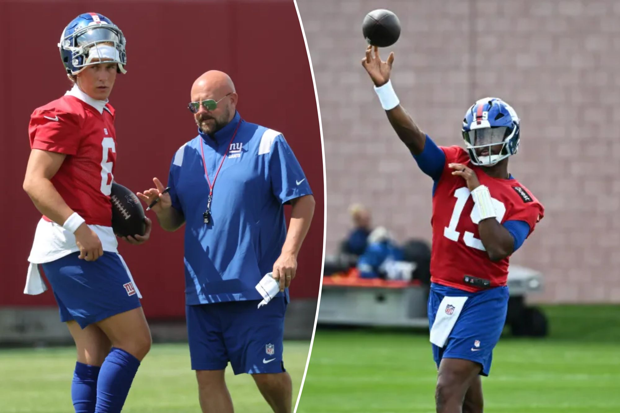 Brian Daboll tight-lipped on Giants’ No. 2 quarterback as season opener ...