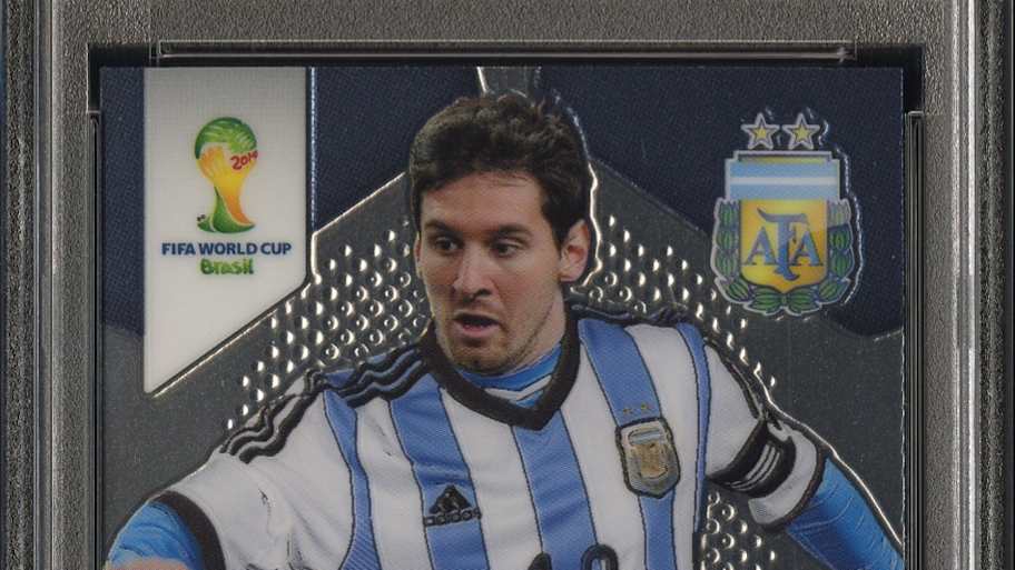 New record high for Messi rookie card