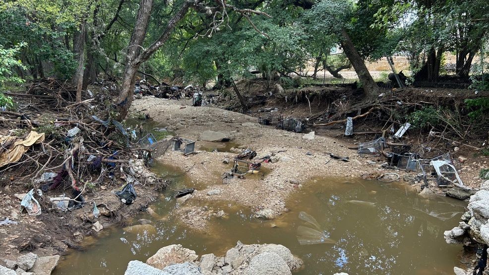 Two homeless people drowned during Sunday night’s downpours, police say