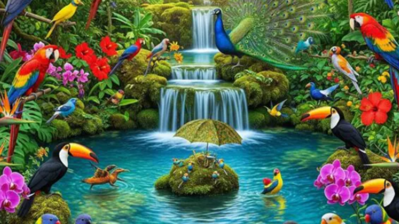 Optical illusion challenge: Find the hidden umbrella in this stunning ...