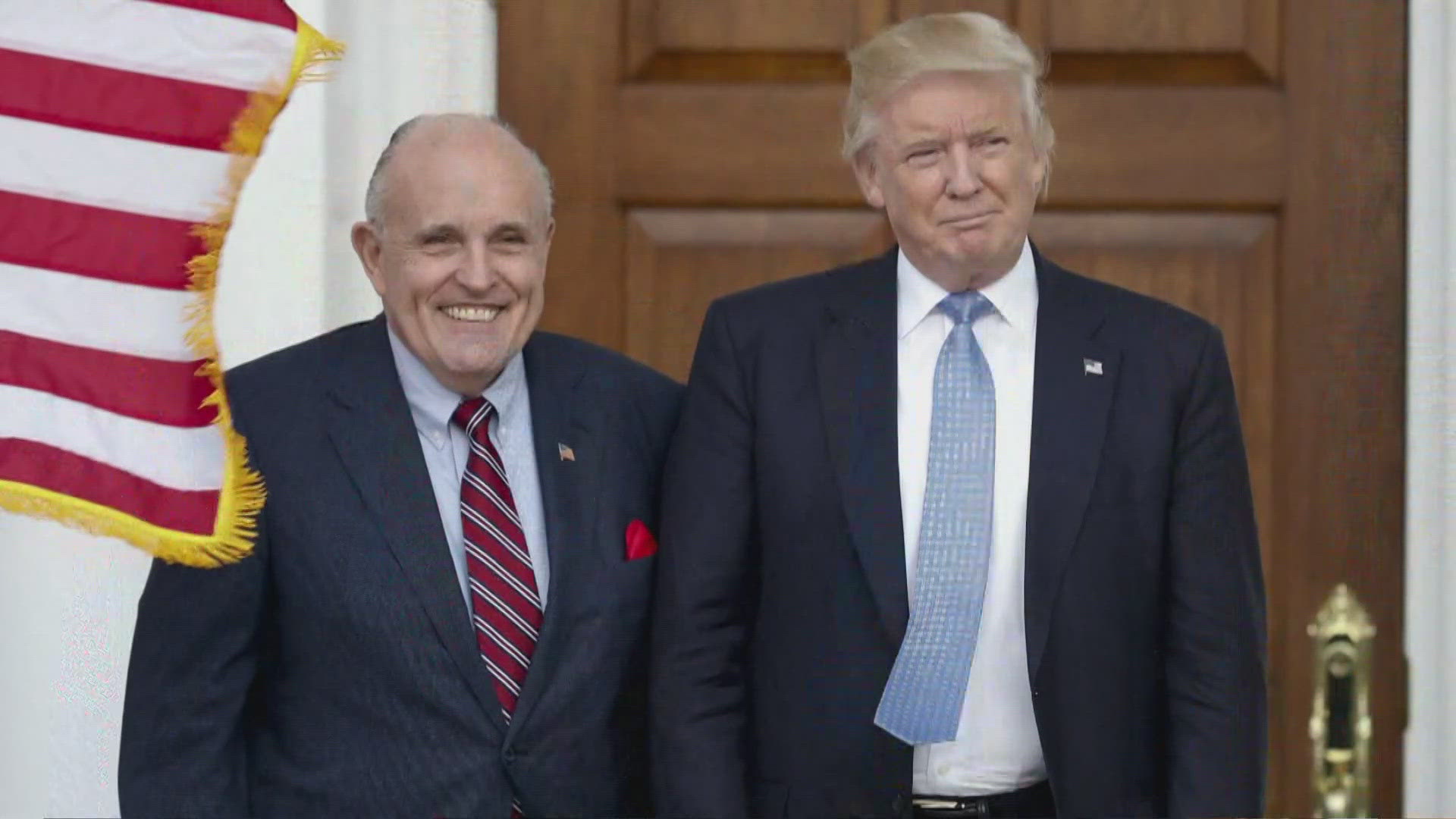 Trump says he's awarding former New York Mayor Rudy Giuliani the ...