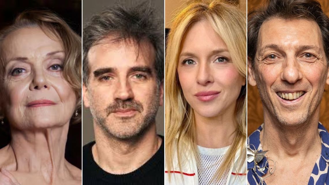 Daniel Hendler, Carla Peterson, Humberto Tortonese y Marilú Marini ...