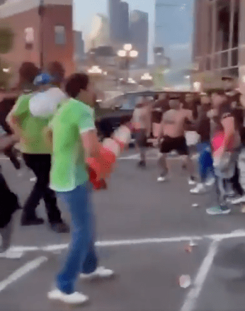 Massive soccer fan brawl erupts after chaotic Leagues Cup finale