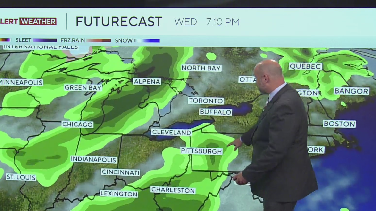 KDKA-TV Evening Forecast (9/1)