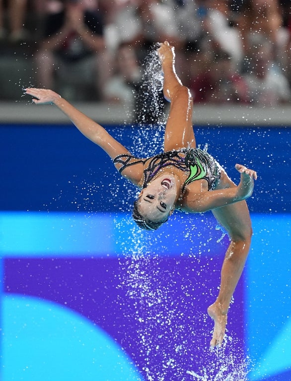 Mesmerizing photos of Olympic synchronized swimming