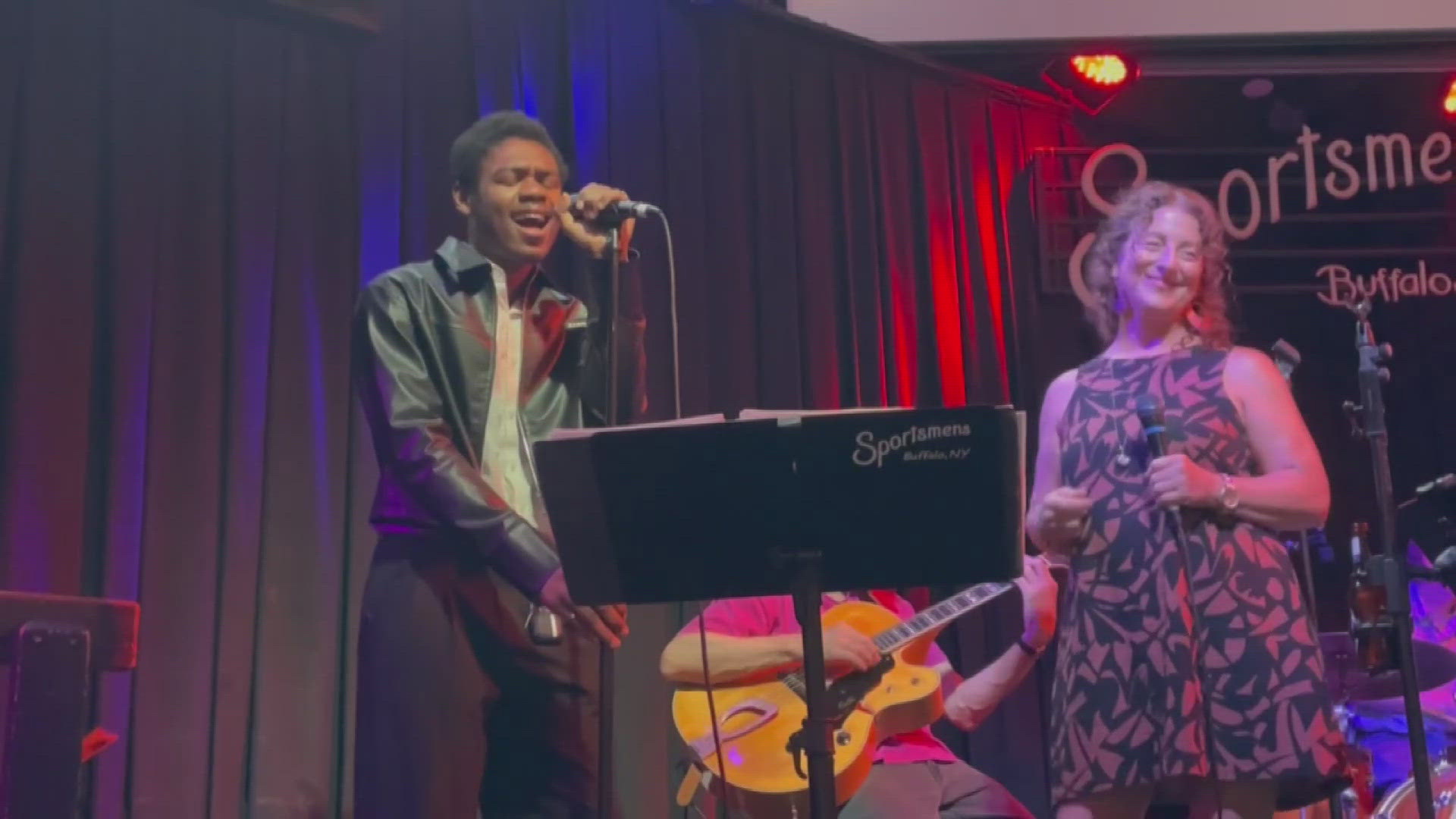 Buffalo teen singer is on a mission