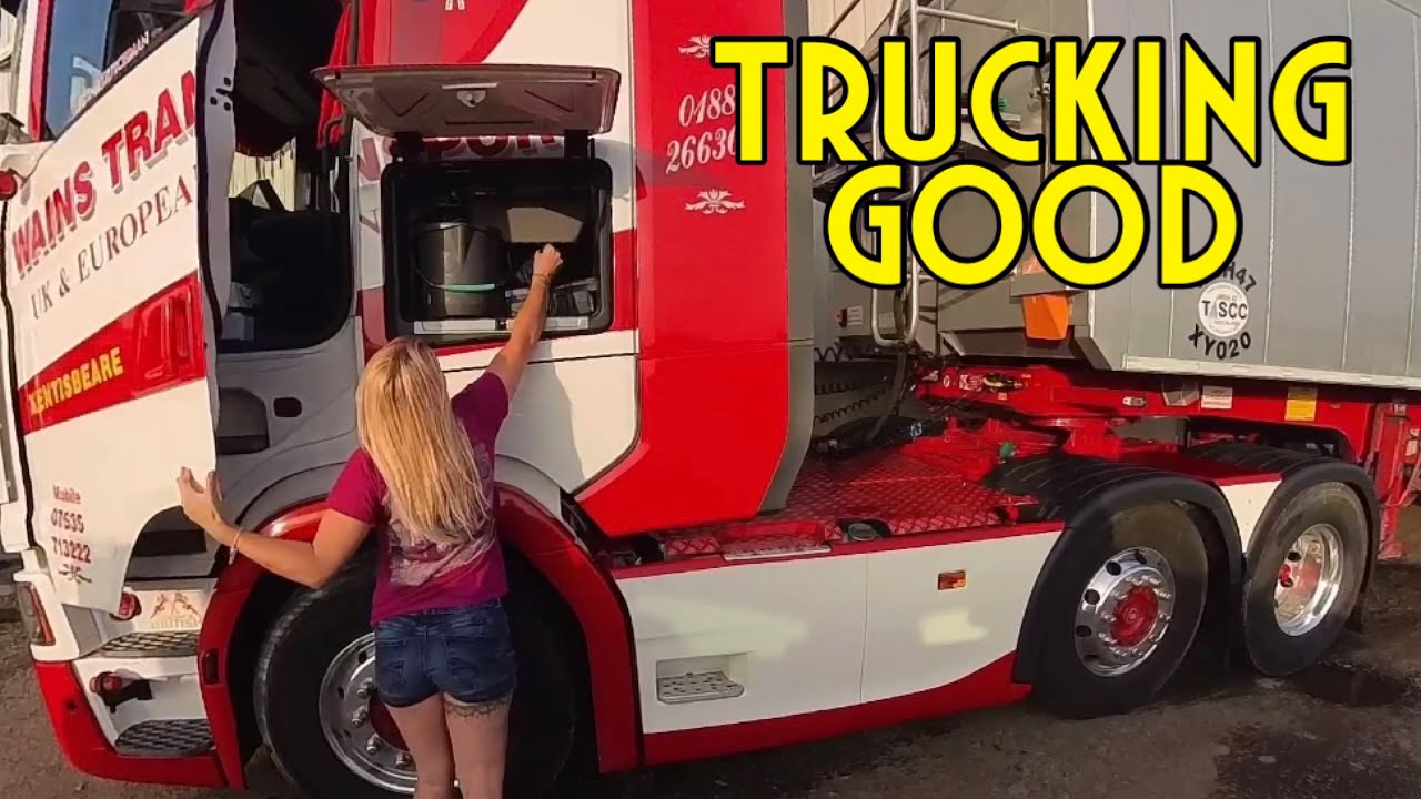 Life on the Road: Trucking at Night