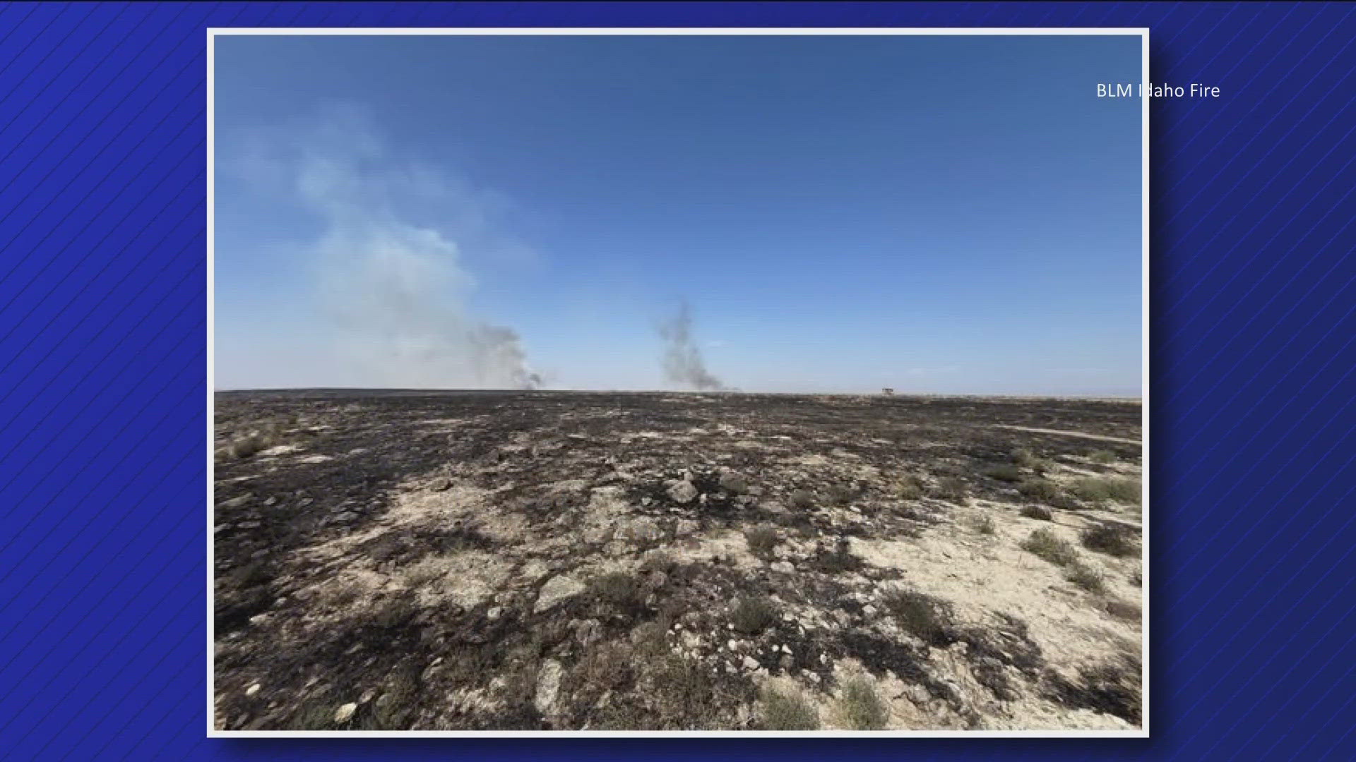 Crews contain the Stan Fire near Pleasant Valley Road