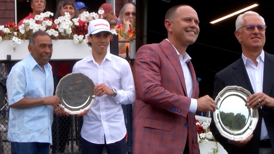 Irad Ortiz, Chad Brown, Todd Pletcher, Repole Stable win titles