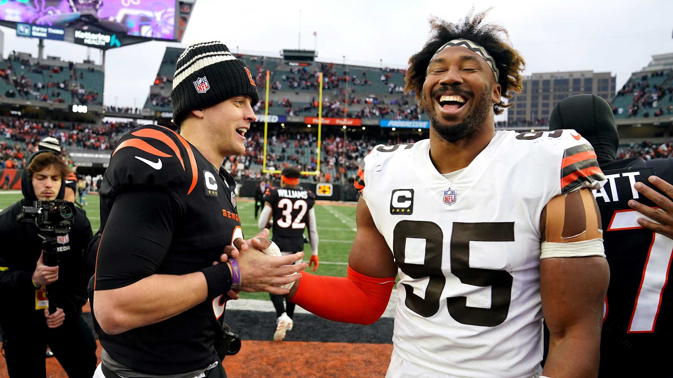 Myles Garrett vs Joe Burrow: 5 Major Stats To Define The QB Competition ...