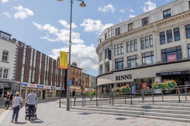 Plan to split Darlington Binns building into six separate shops gets ...