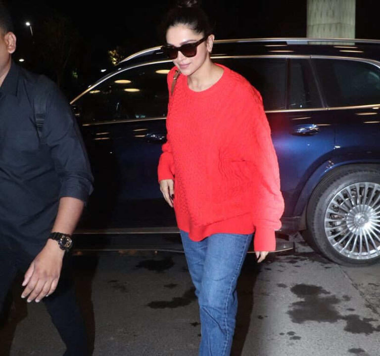Photos: Deepika Padukone Jets Off in Style for an International Brand Event