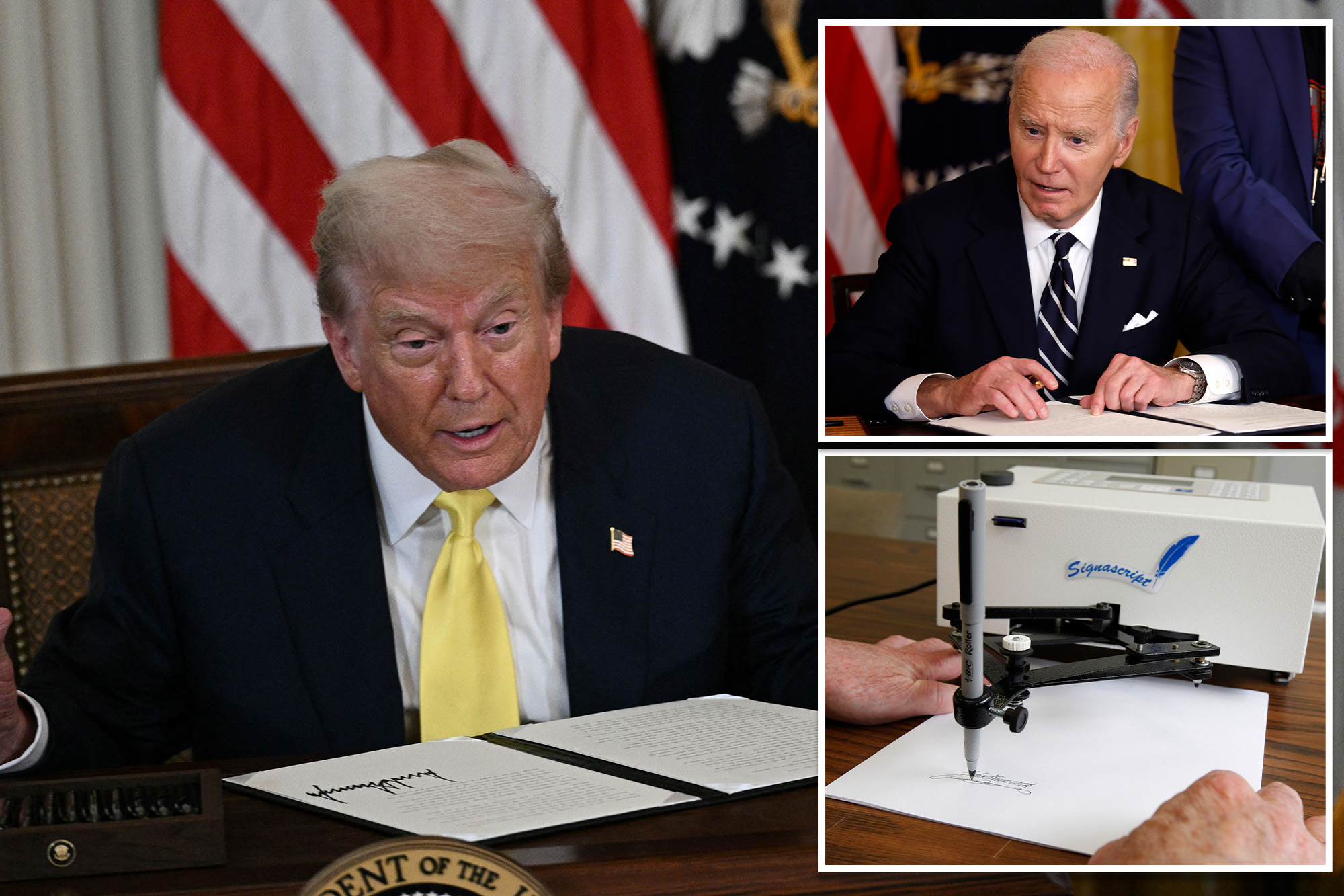 President Trump hints at ‘Biden Autopen’ portrait in new White House ...