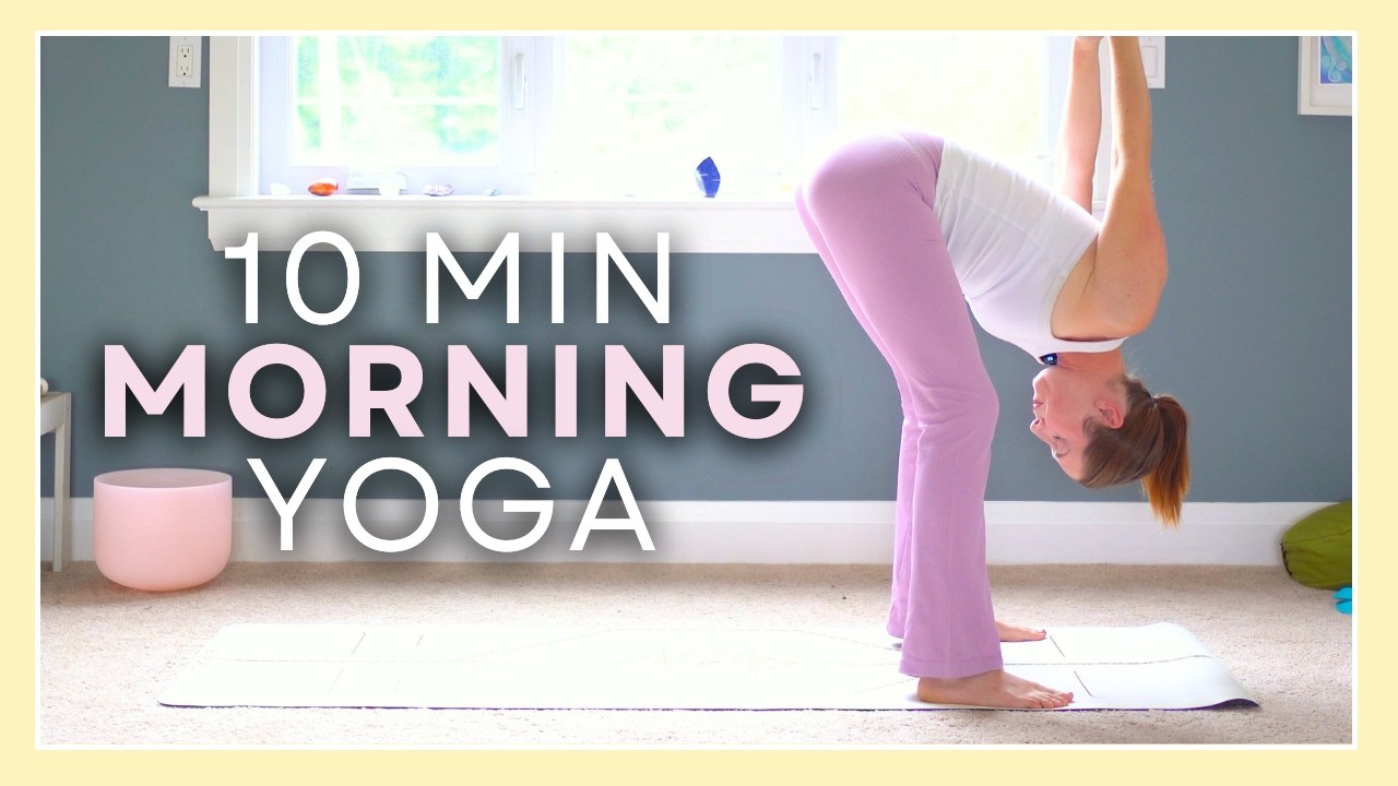 10-Minute Morning Yoga for Neck and Shoulders