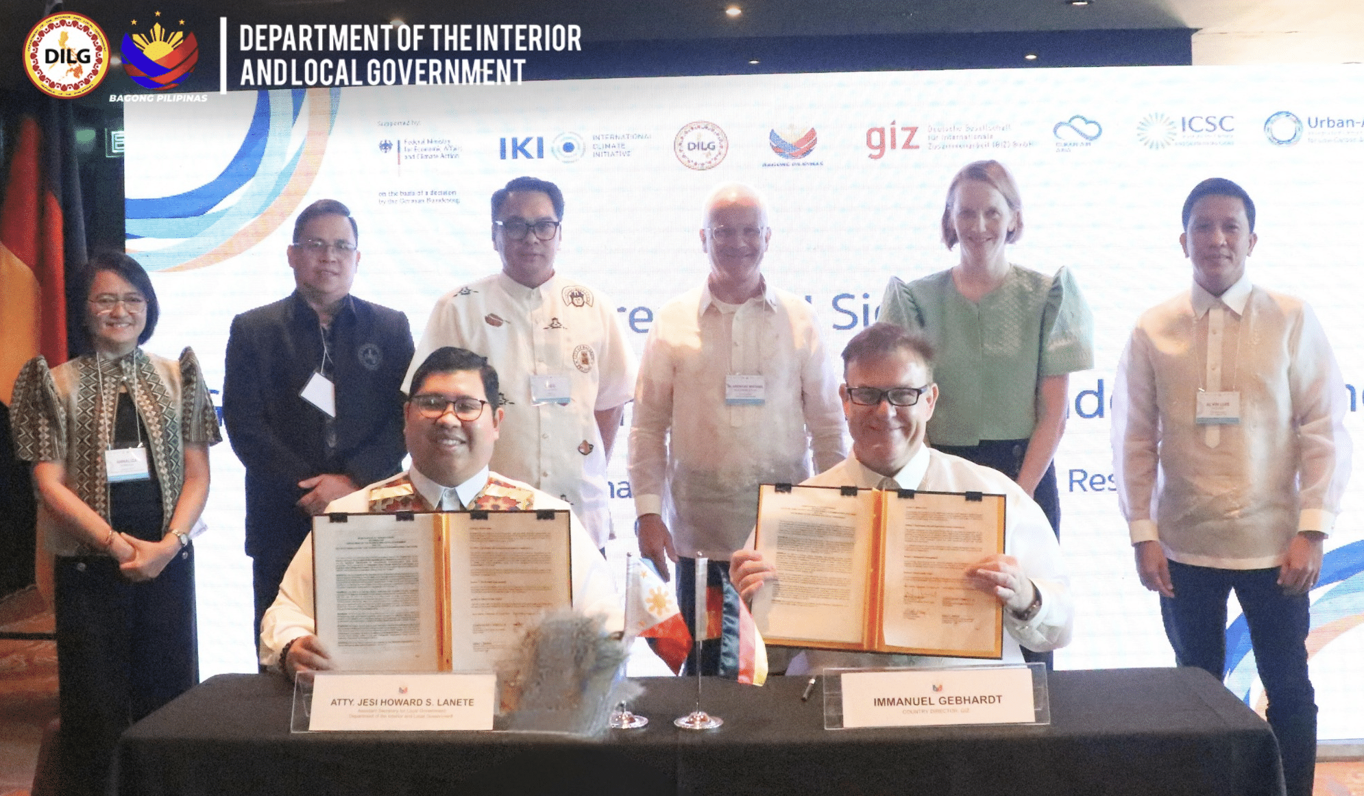 DILG, German agency to boost climate-resilient urban development