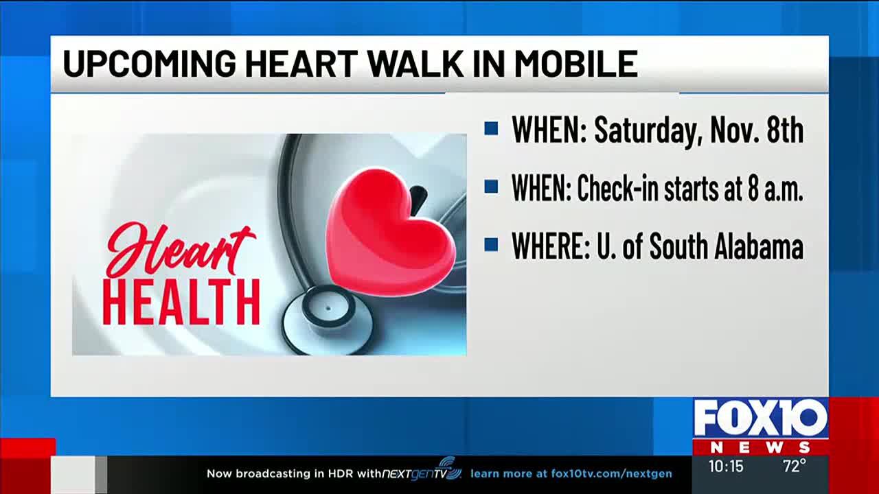 Heart Walk set for Nov. 8 in Mobile