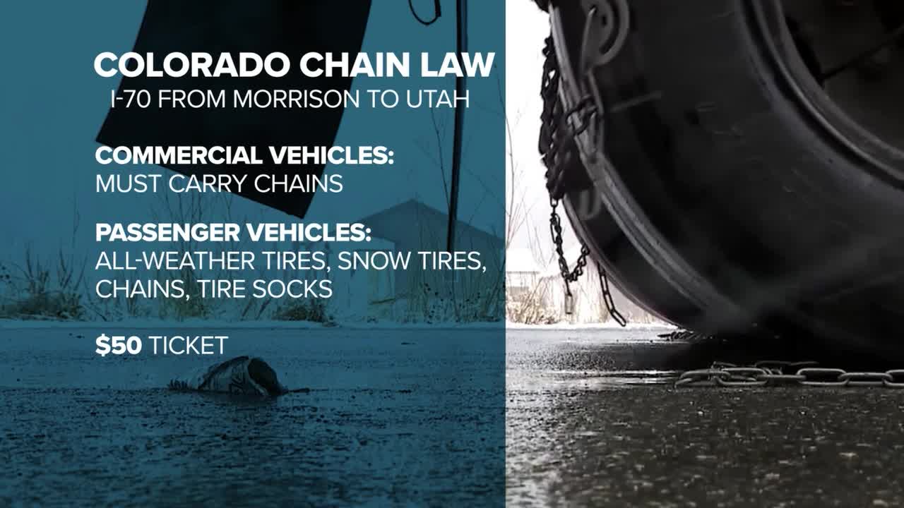 Colorado’s chain law goes into effect Monday (because yes, it can snow ...