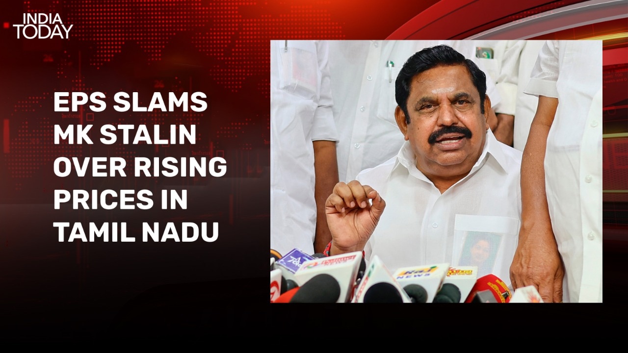 EPS slams MK Stalin over inflation, accuses him of failing to address ...