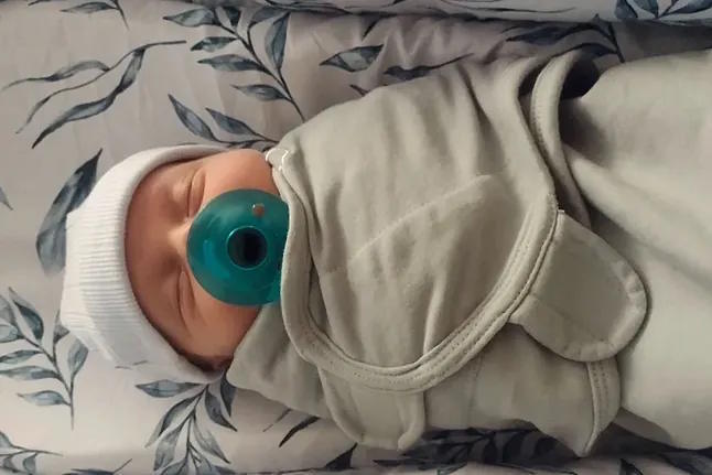 Thadeus, the little one who was born 31 years after being conceived