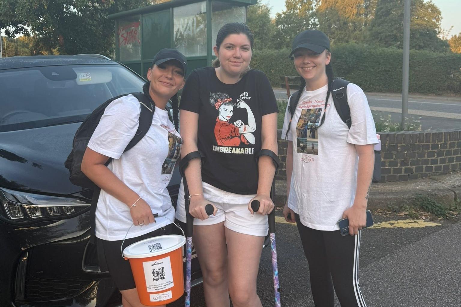 Hemel women help raise thousands for friend left unable to walk