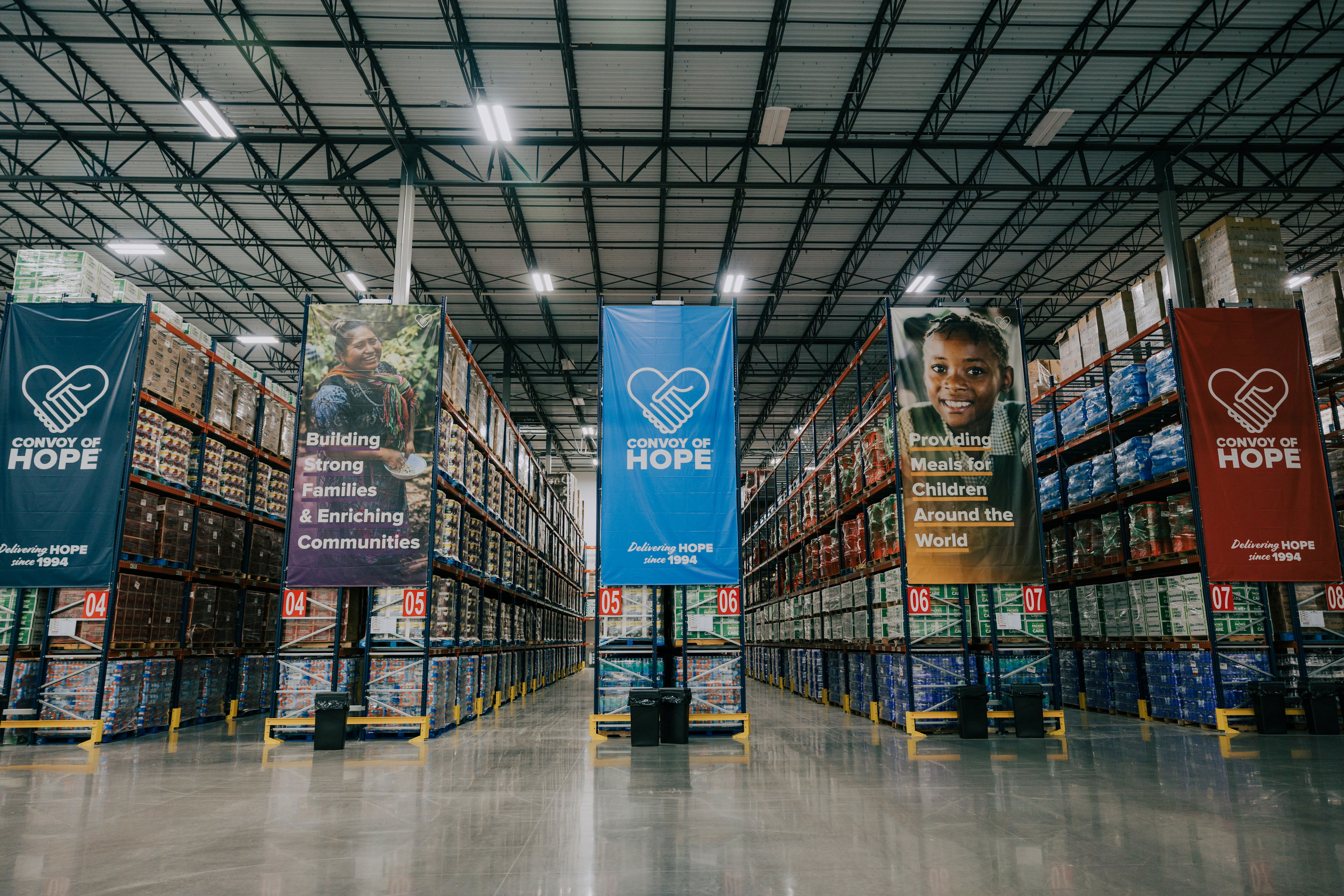 Convoy of Hope dedicates massive new distribution center near Cartersville