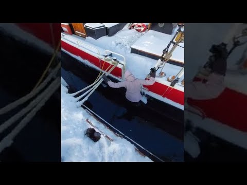 How to get off the boat...