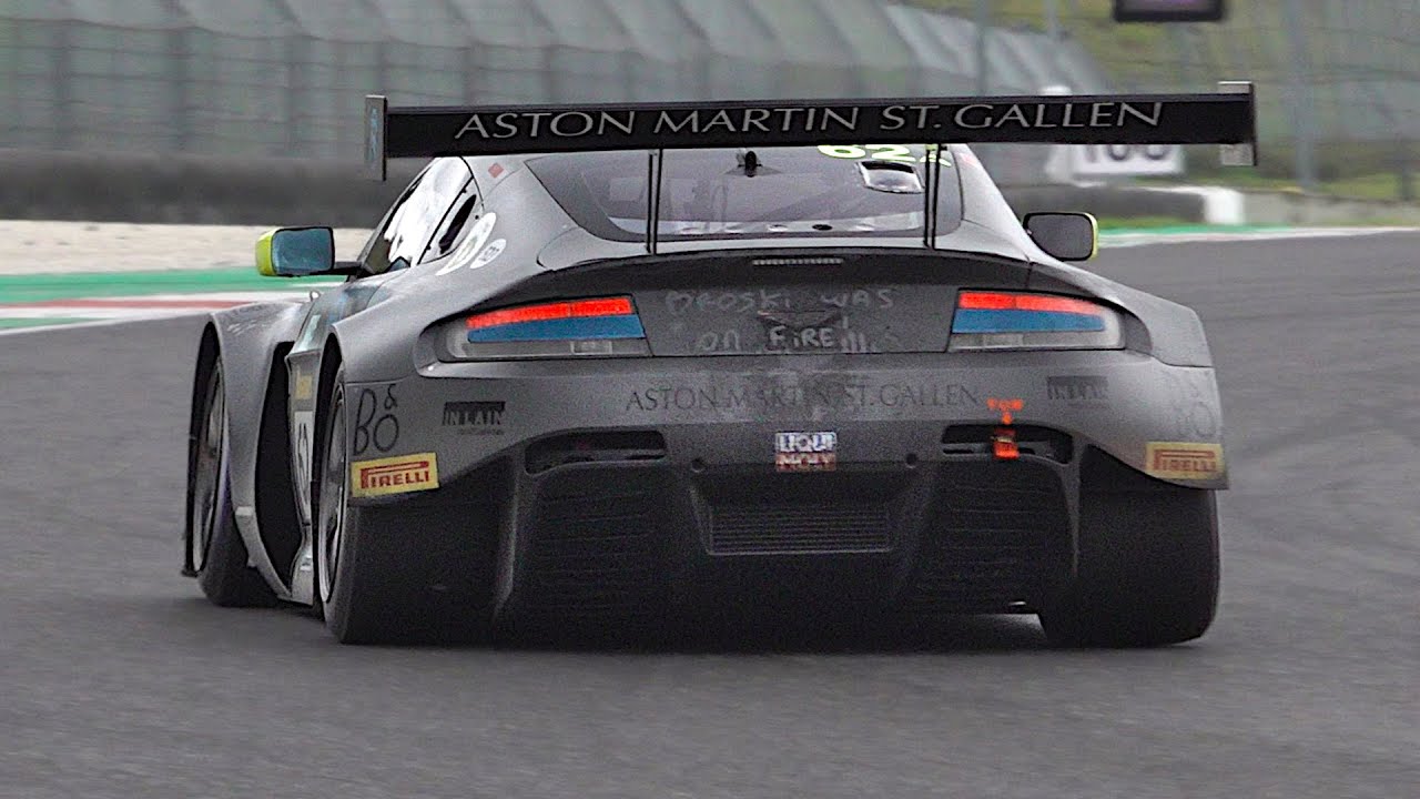 Aston Martin Vantage GT3 V12 Exhaust Sound