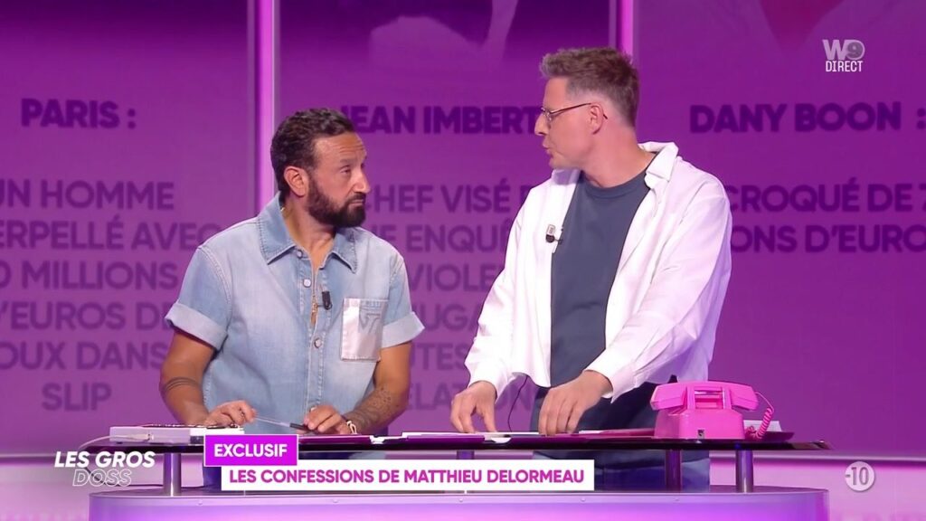Matthieu Delormeau est de retour