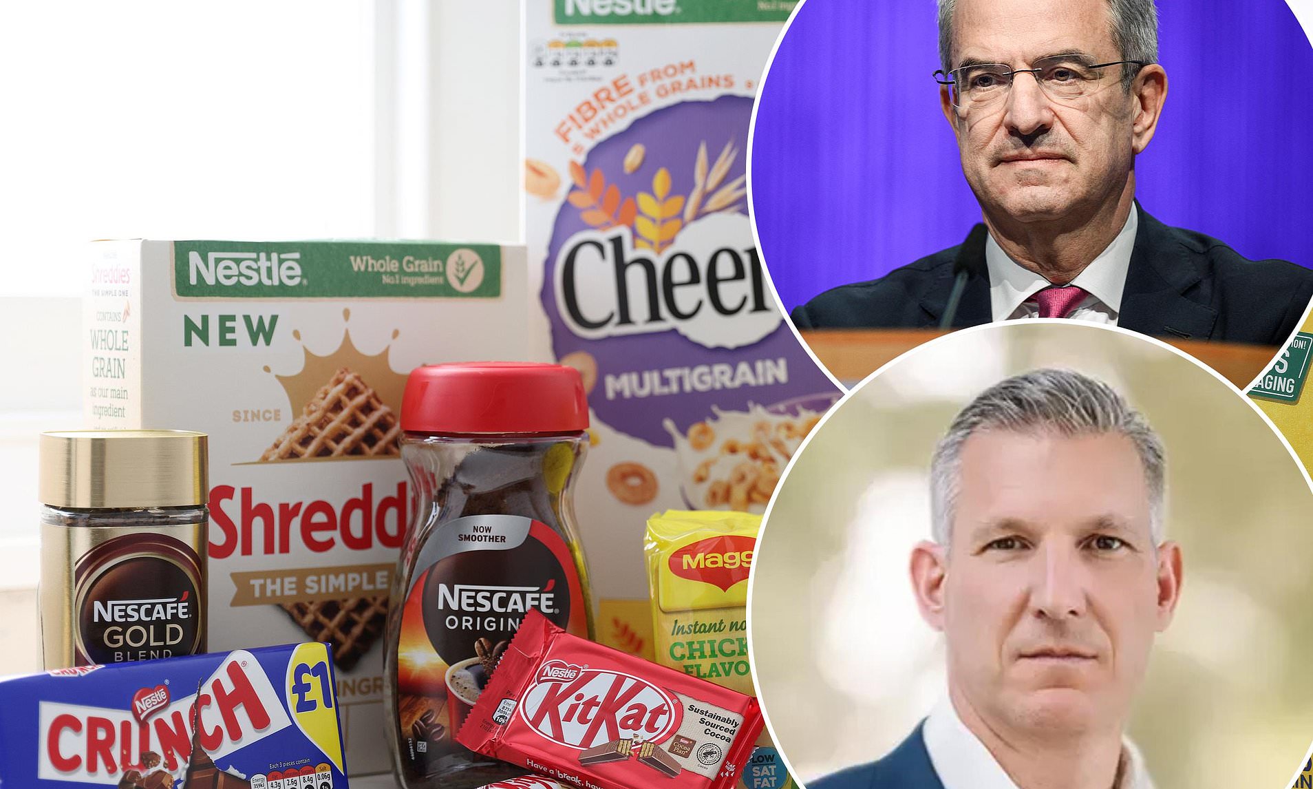 Nestle boss sacked after affair with subordinate