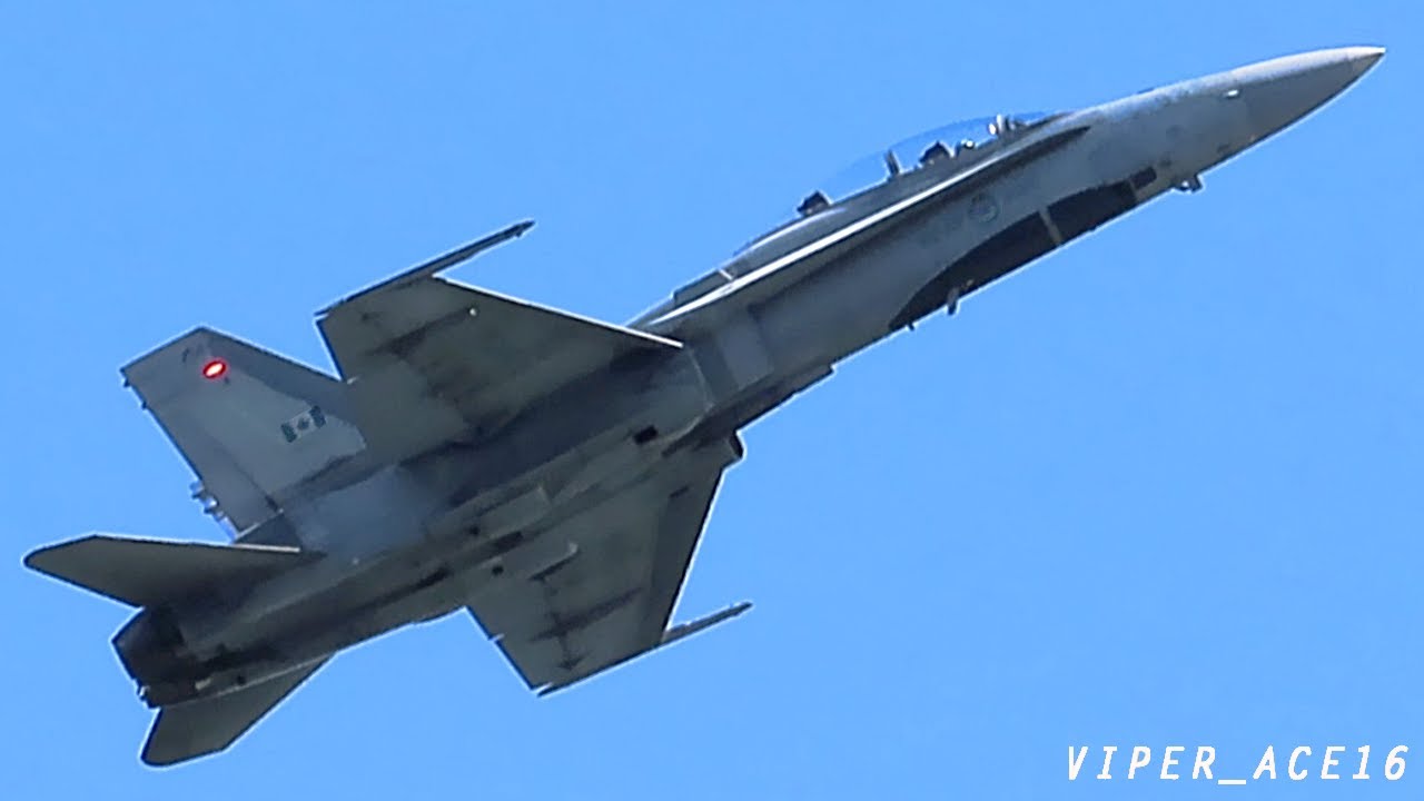 Canada’s Fighter Jet Roars Over Ontario in a Thunderous Airshow Moment