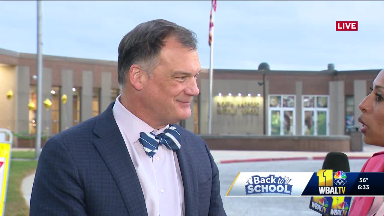 HCPS Superintendent Sean Bulson shares excitement for back to school