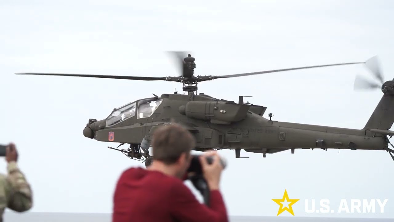 History-Making Launch: SPIKE NLOS Missile Fired from an Apache