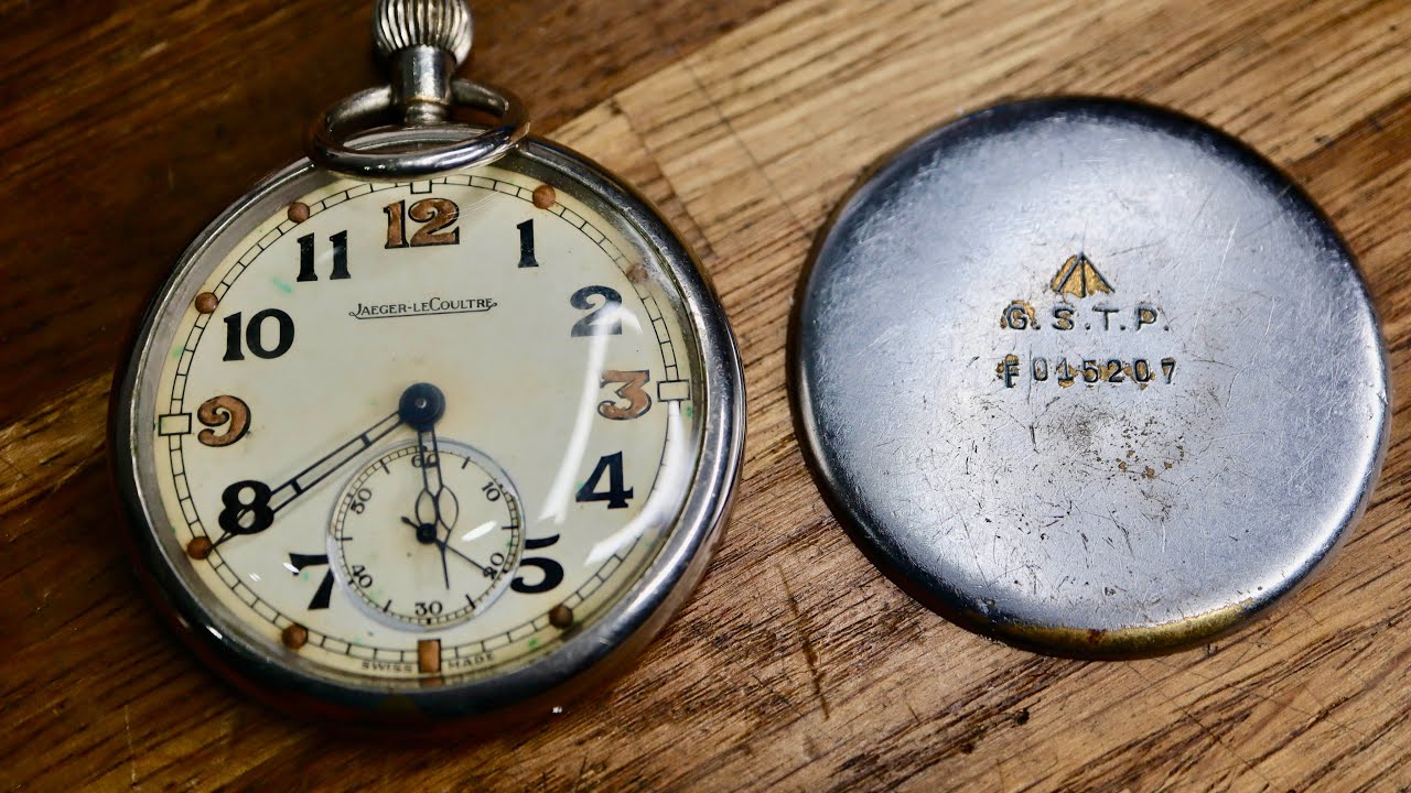 Restoring a WWII Jaeger LeCoultre military pocket watch