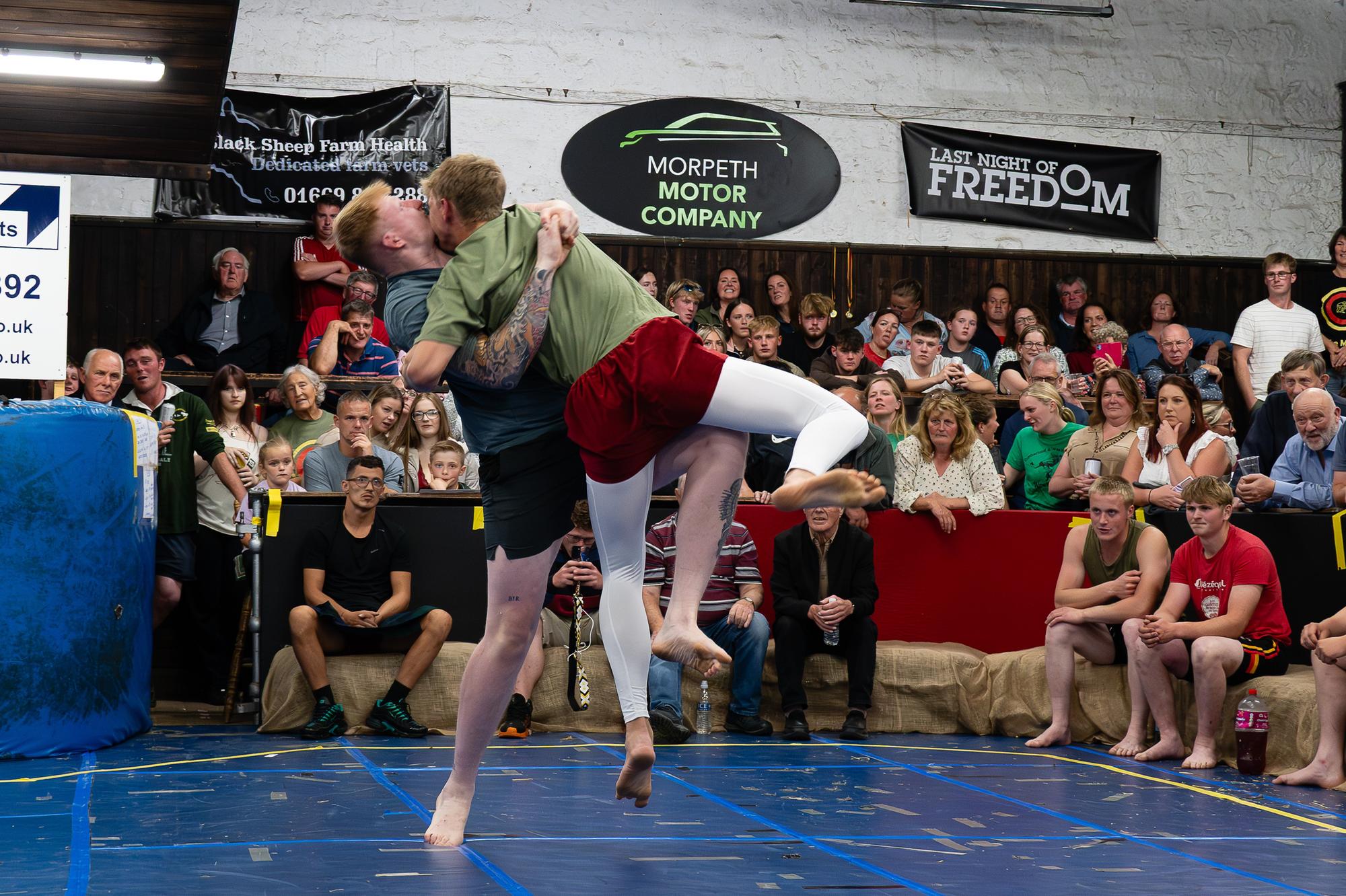 International wrestling at The Mart in Rothbury