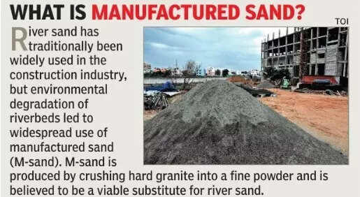Report says M-sand causing indoor temperatures to rise