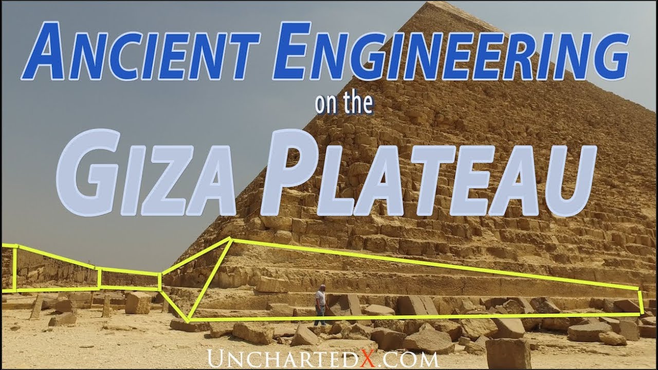Massive Bedrock Engineering Evidence at Giza