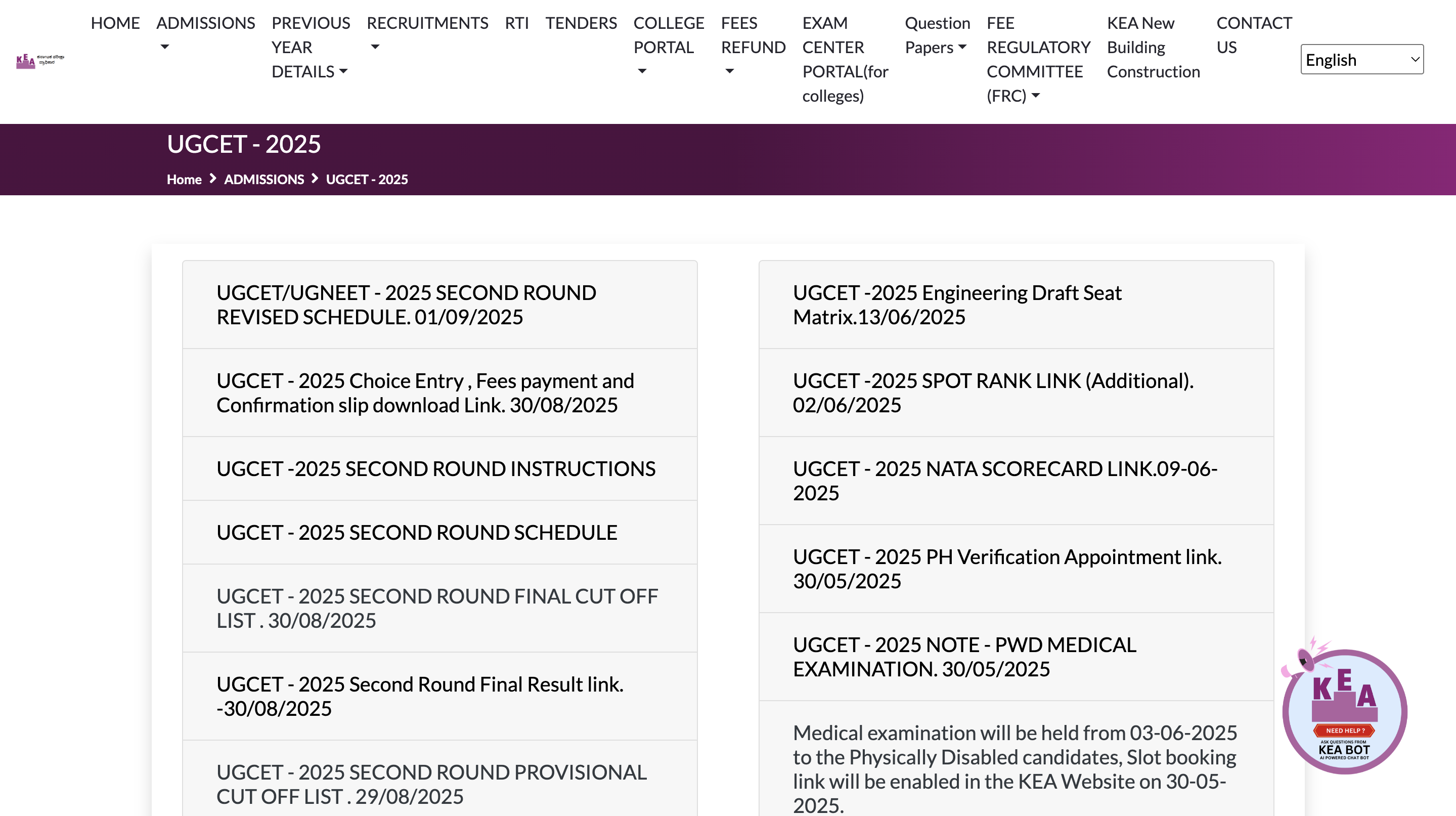 KCET 2025 round 2 counselling dates revised: Check new schedule and ...