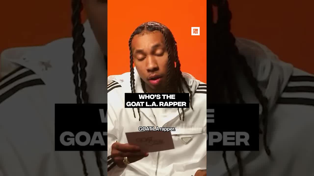 Tyga's GOAT L.A. Rapper #goattalk