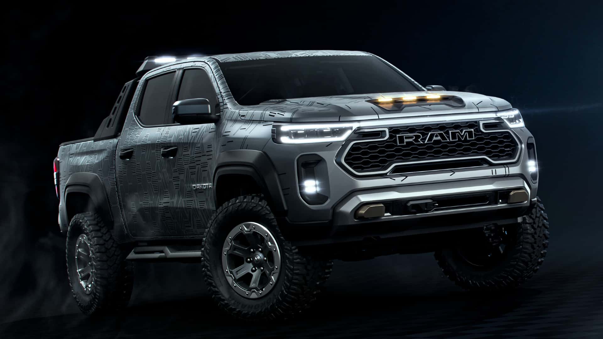 Ram Dakota Nightfall: el concept que anticipa el nuevo pick-up americano