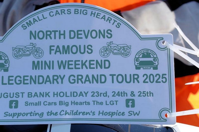 200 Mini Coopers spotted on Devon road