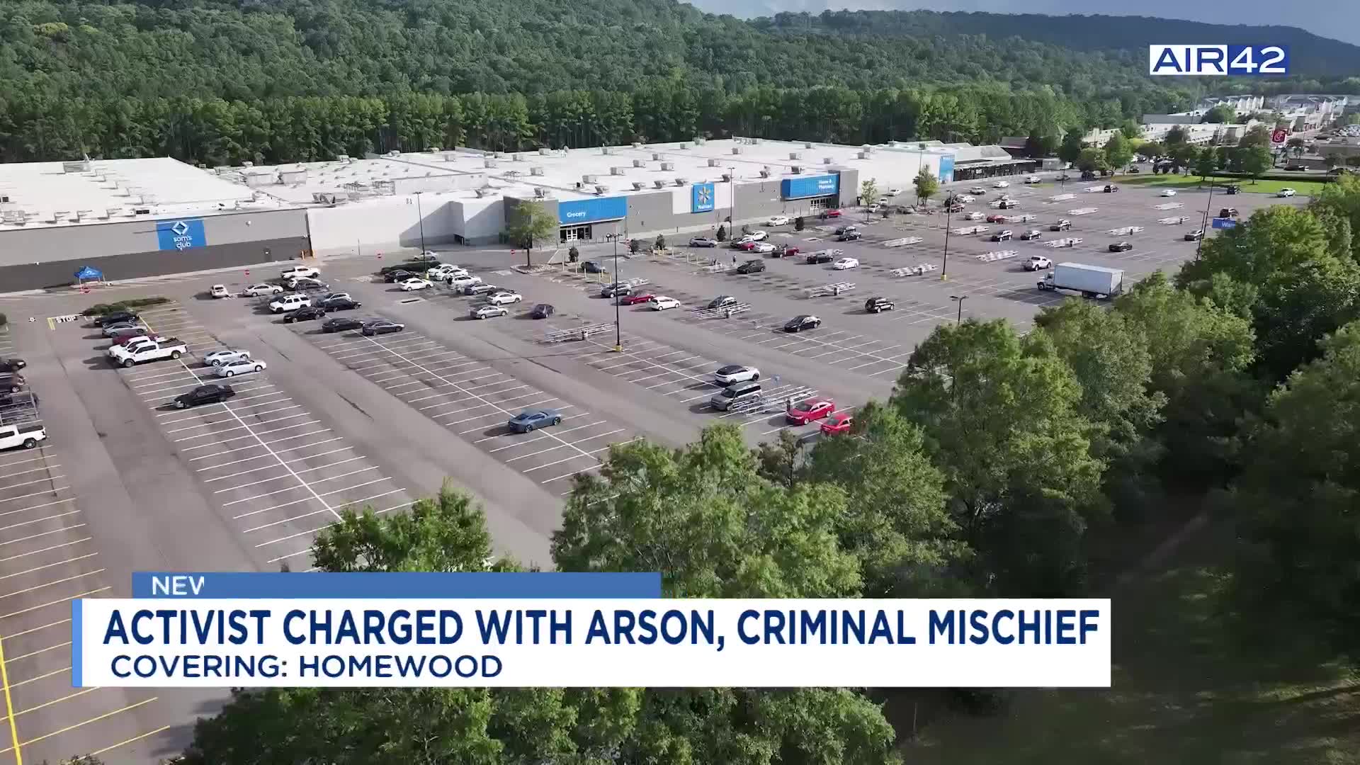Protester charged with filling shopping cart full of rags and paint ...