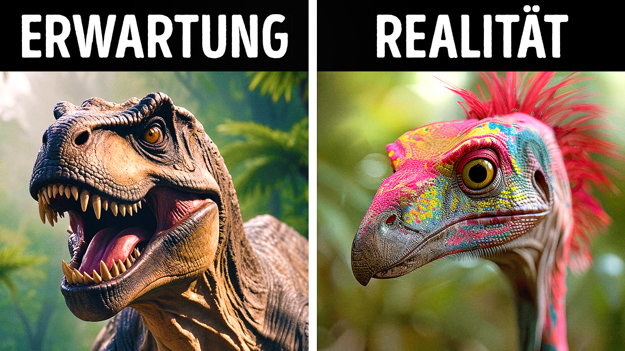 Dinosaurier sahen ganz anders aus, als wir glaubten