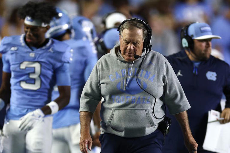 Bill Belichick warned his 'atrocious' UNC team may not even win four ...