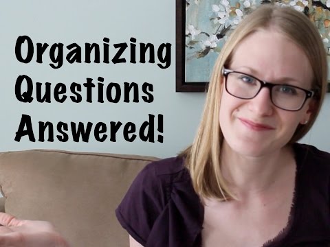 ORGANIZING QUESTIONS ANSWERED! | Best Label Maker, Beat Procrastination ...