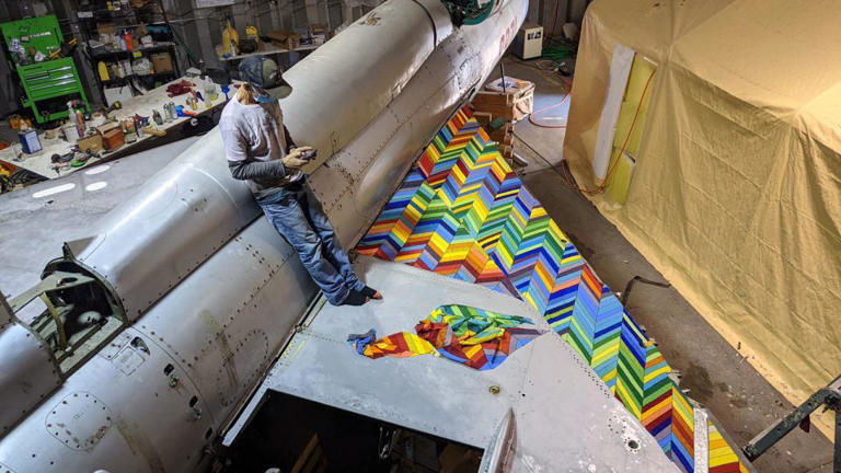 Make art, not war: Why an artist spent five years and used 35 million ...